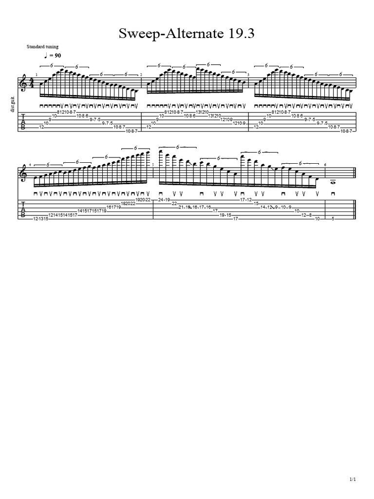 Sweep Alternate 19.3 | PDF