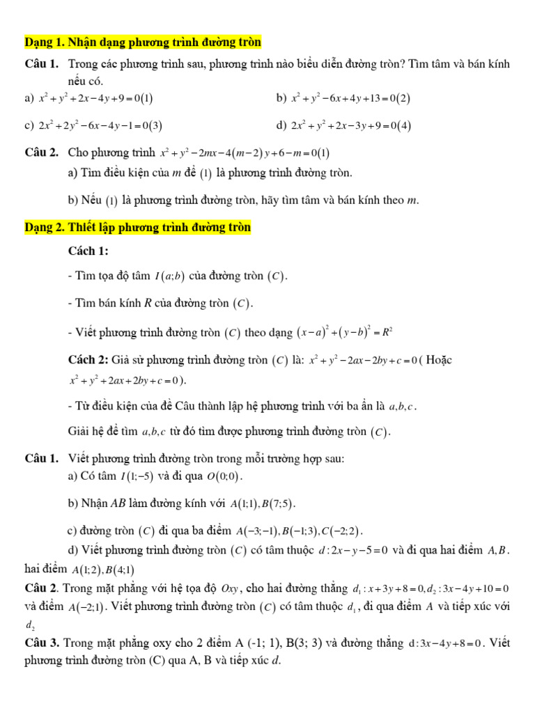 Live 16 - 3 PT Duong Tron | PDF