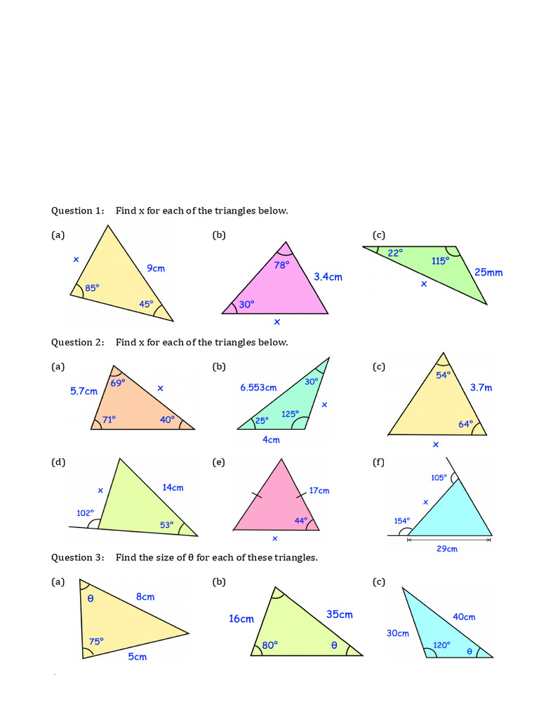 sine-rule-pdf-pdf-triangle-euclidean-plane-geometry