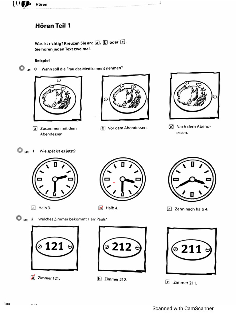 Hören A1 | PDF