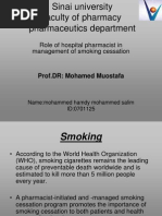 Student Smoking Behavior Questionnaire | PDF