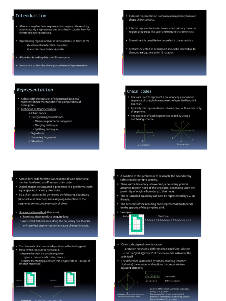 IP (Boundary Representation and Description) | PDF