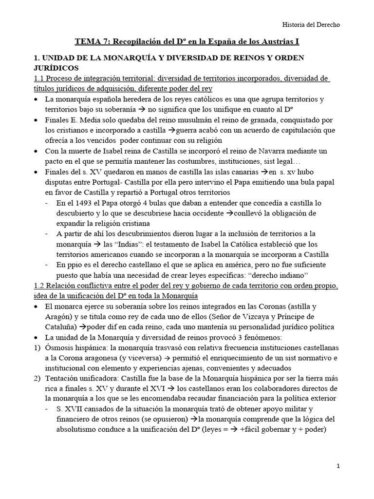 Apuntes Tema 7 | PDF | Inquisición | Inquisición española