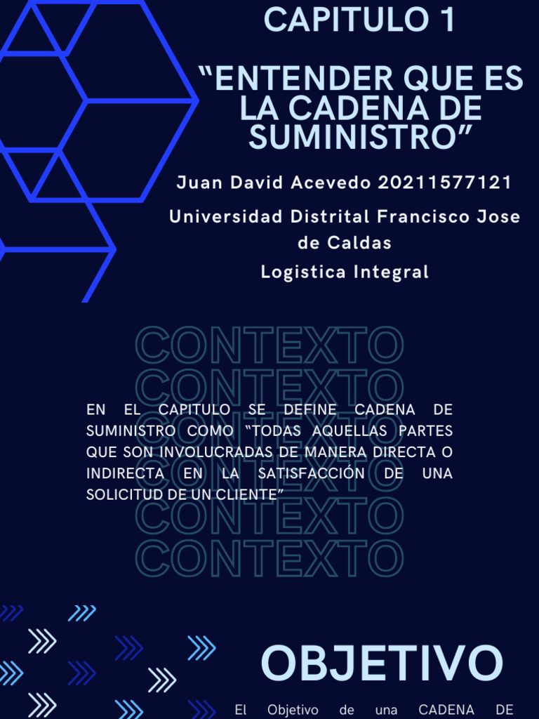 Capitulo 1 Como Entender La Cadena de Suministro | PDF | Cadena de ...