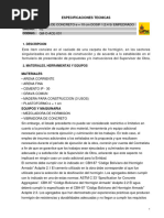 Especificacios Tecnicas de Ladrillo Gambote | PDF | Hormigón | Ladrillo