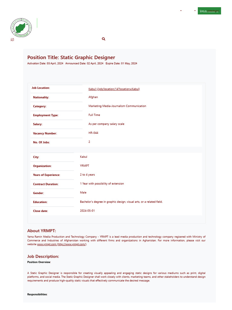 ACBAR - Static Graphic Designer | PDF | Graphic Design | Adobe Illustrator