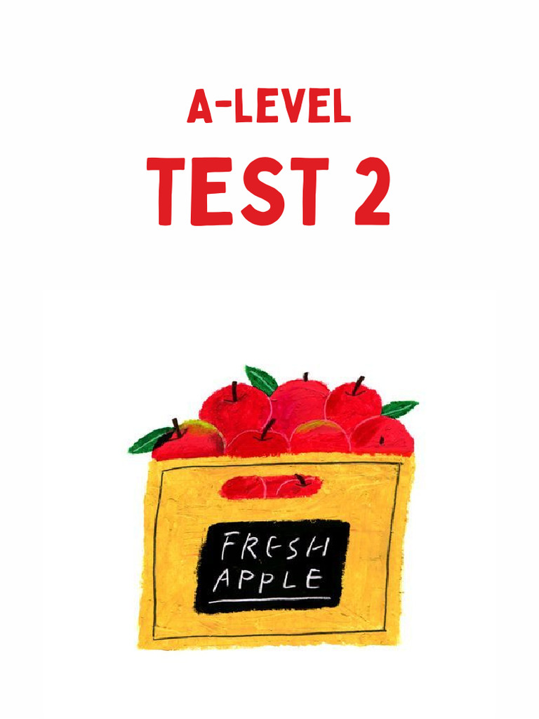 A-Level Test 2 | PDF | Air Pollution | Sunscreen