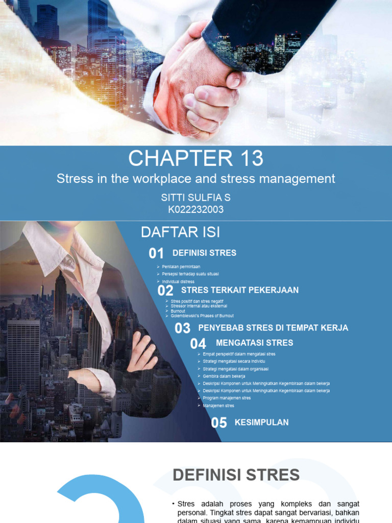 Manajemen Stres di Tempat Kerja | PDF