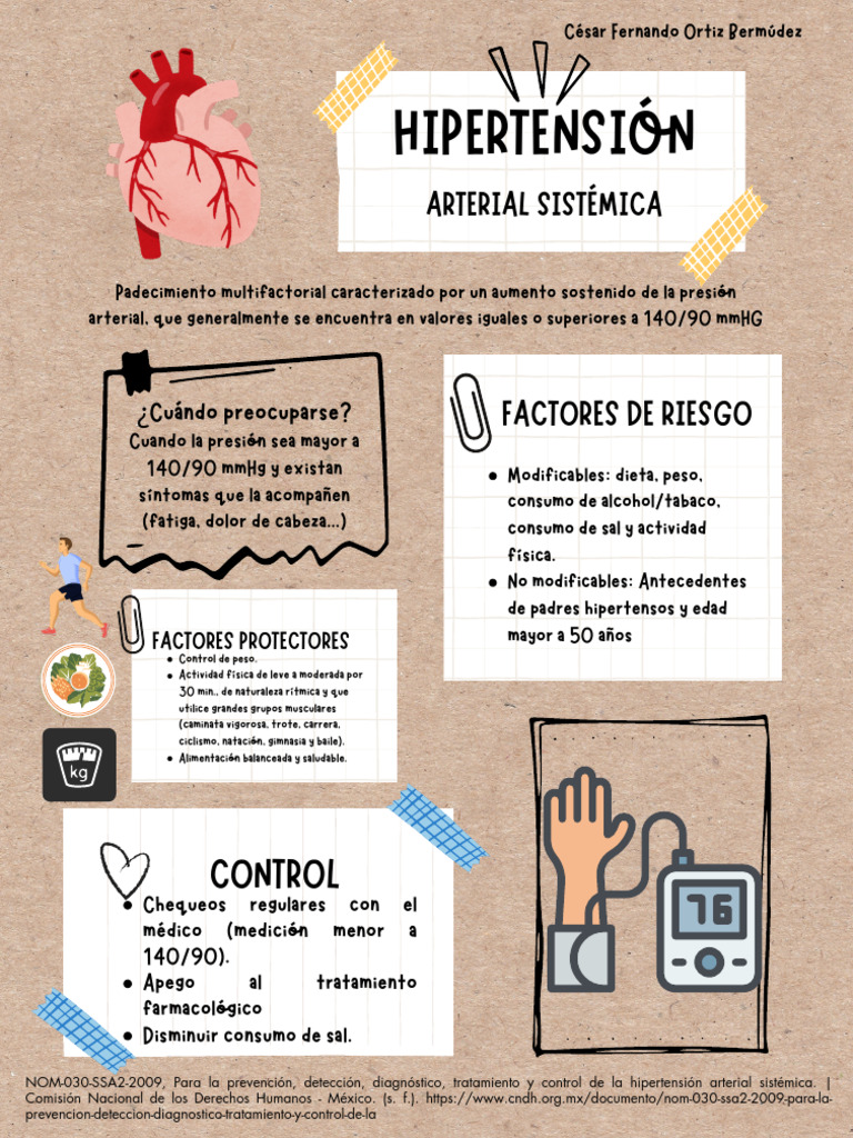Infografia de Hipertension Arterial | PDF