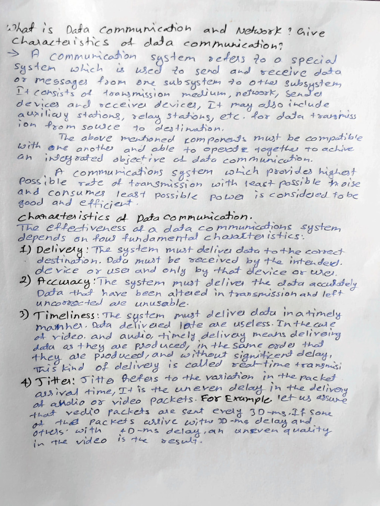 6 Question of DCN | PDF