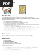 Year 8 Food and Nutrition Worksheet | PDF