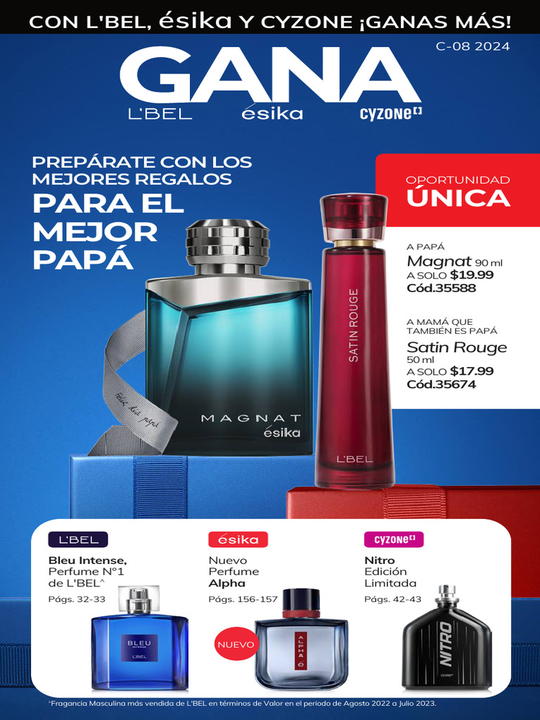 Nuevos perfumes Alpha de ésika 2024 | PDF | Perfume | Belleza