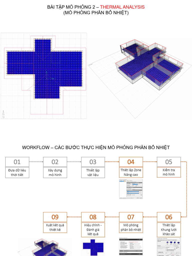 Bai Tap 2 - THERMAL + SOLAR RADIATION ANALYSIS | PDF