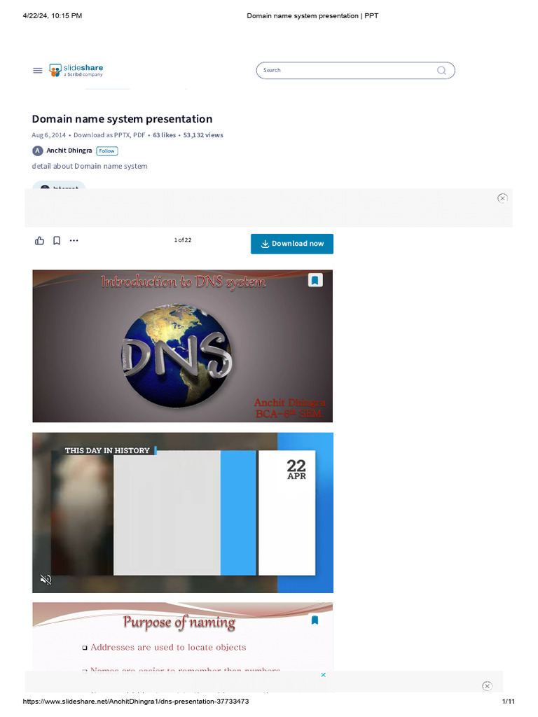 Detail About Domain Name System | Download Free PDF | Domain Name System | Domain Name