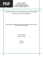 Sample Research Filipino | PDF