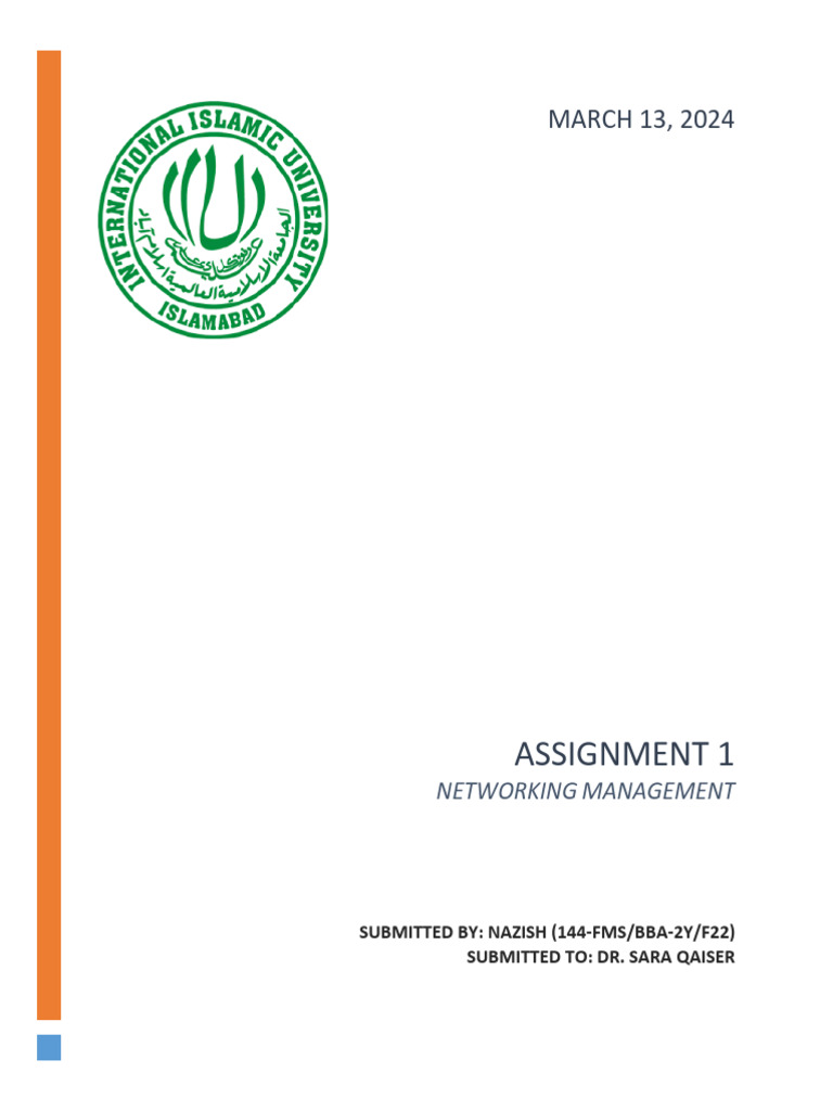 Assignment 1 | PDF | Computer Network | Duplex (Telecommunications)