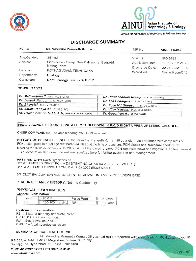 DISCHARGE | PDF