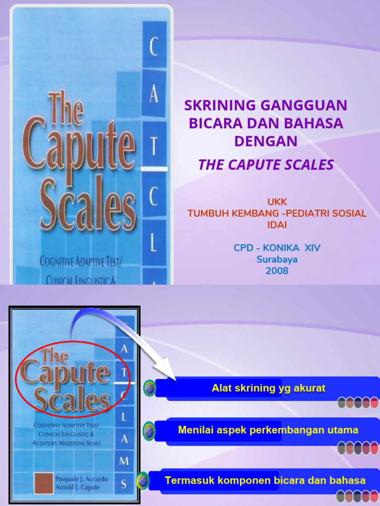 Capute Scale | PDF