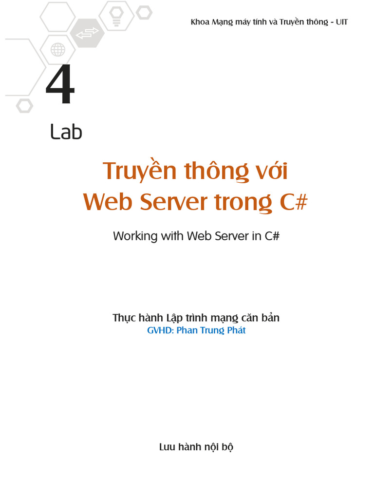 Lab 4 - Working With Web Server in C# | PDF