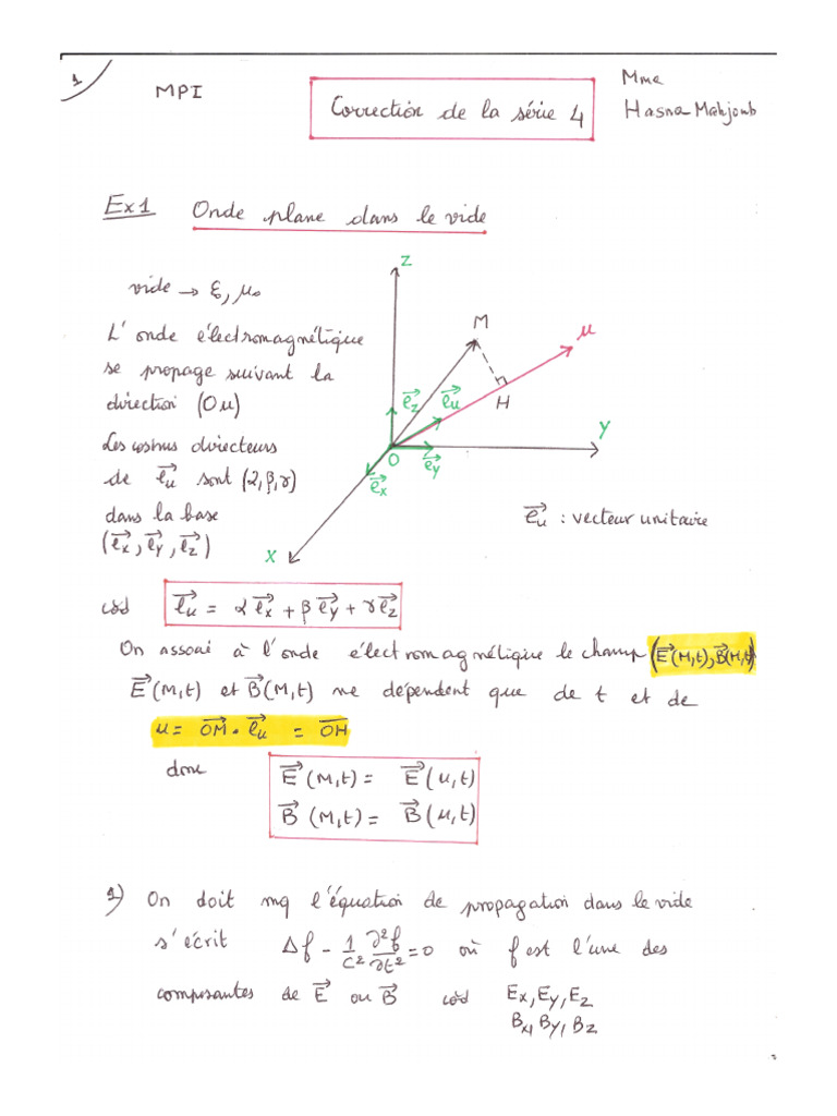 TD 4 Corrigé Ex1 Et 2 (Mme Hasna) | PDF