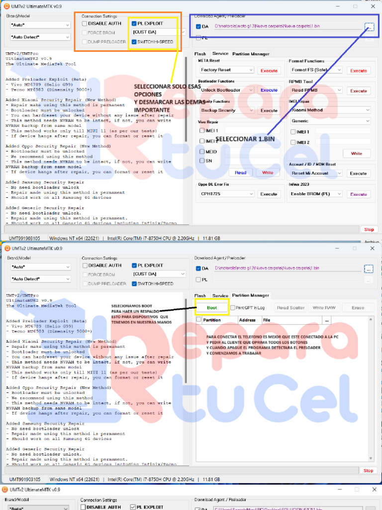 Motmoto G23 MDM | PDF
