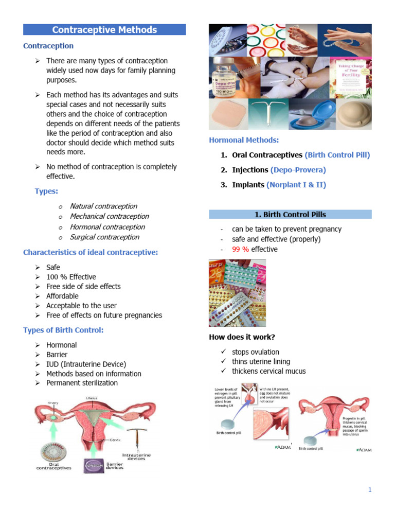 Family Planning GNPHYD | Download Free PDF | Birth Control | Menstrual ...