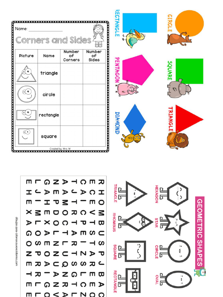 Arts Geometrical Shapes | PDF