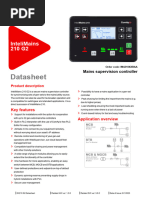 Inteligen 500 g2 Datasheet | PDF | Alternating Current | Programmable ...