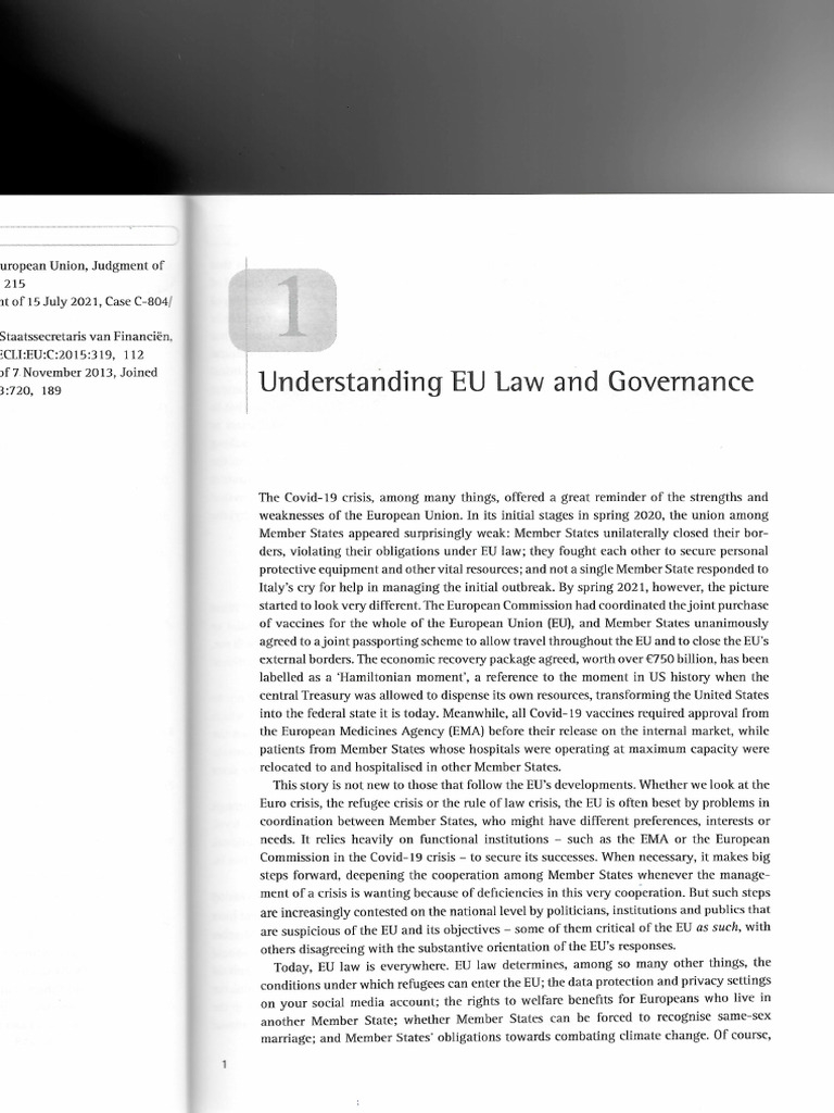 European Union Book | PDF