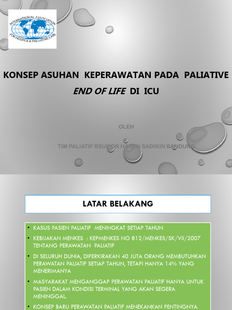 Perawatan Paliatif (Icu) 2023 | PDF | Kesehatan Holistik