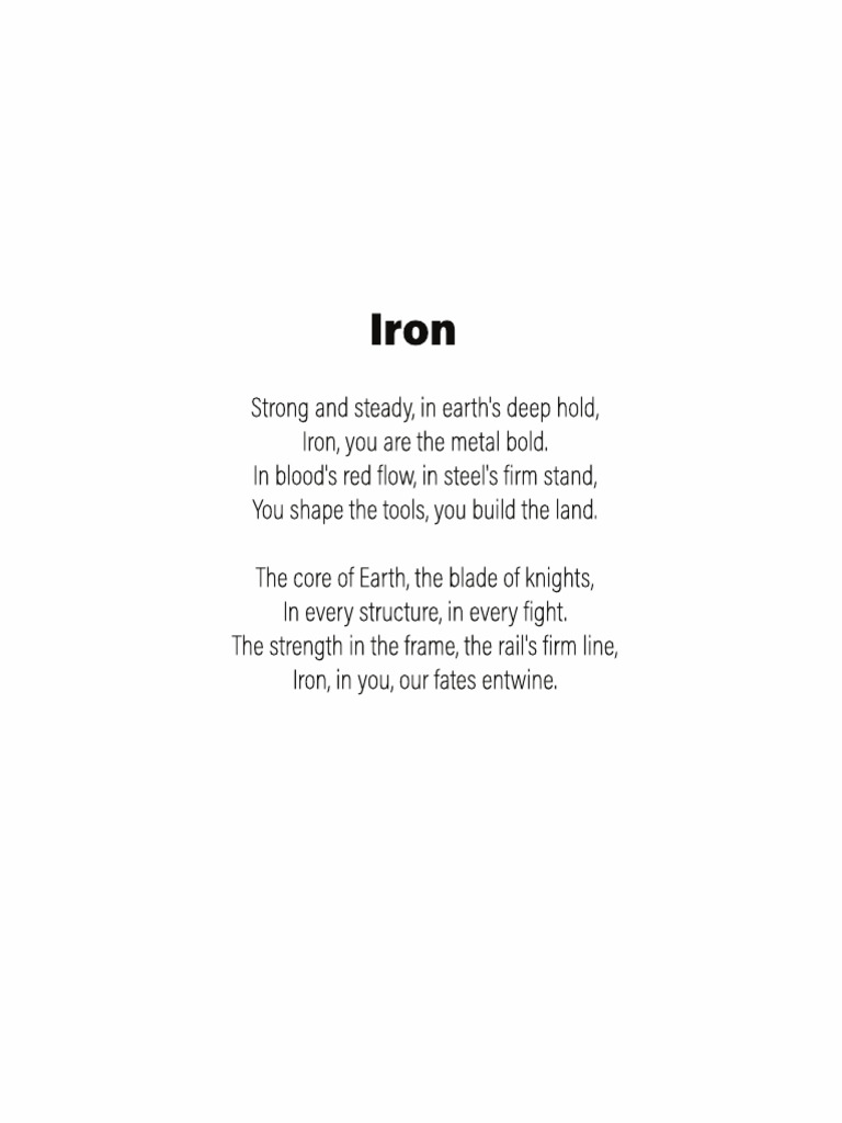 Iron | PDF