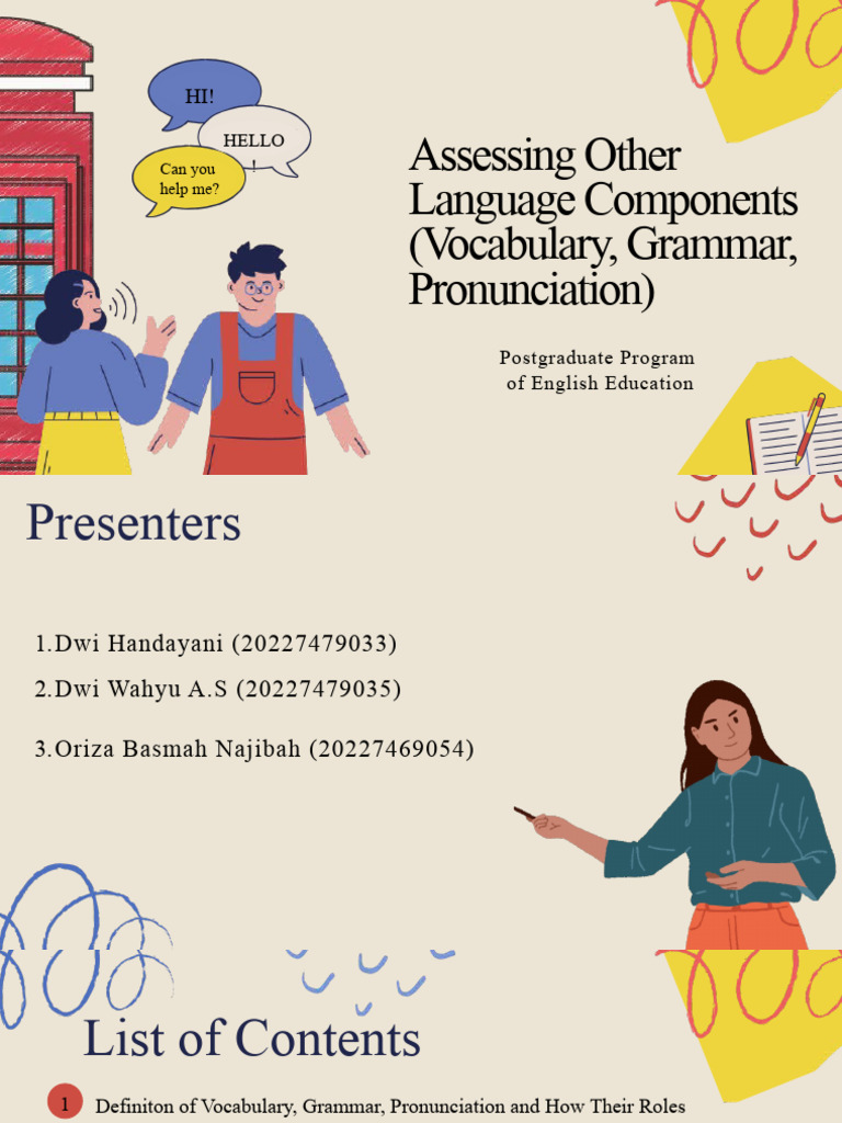 Assessment in ELT-28 April | PDF | Vocabulary | Word