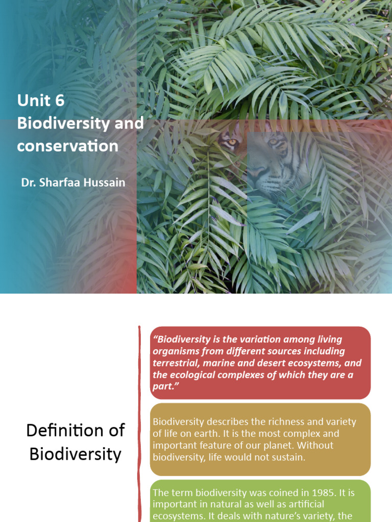 Unit 6 - Sem 3 | PDF | Biodiversity | Invasive Species