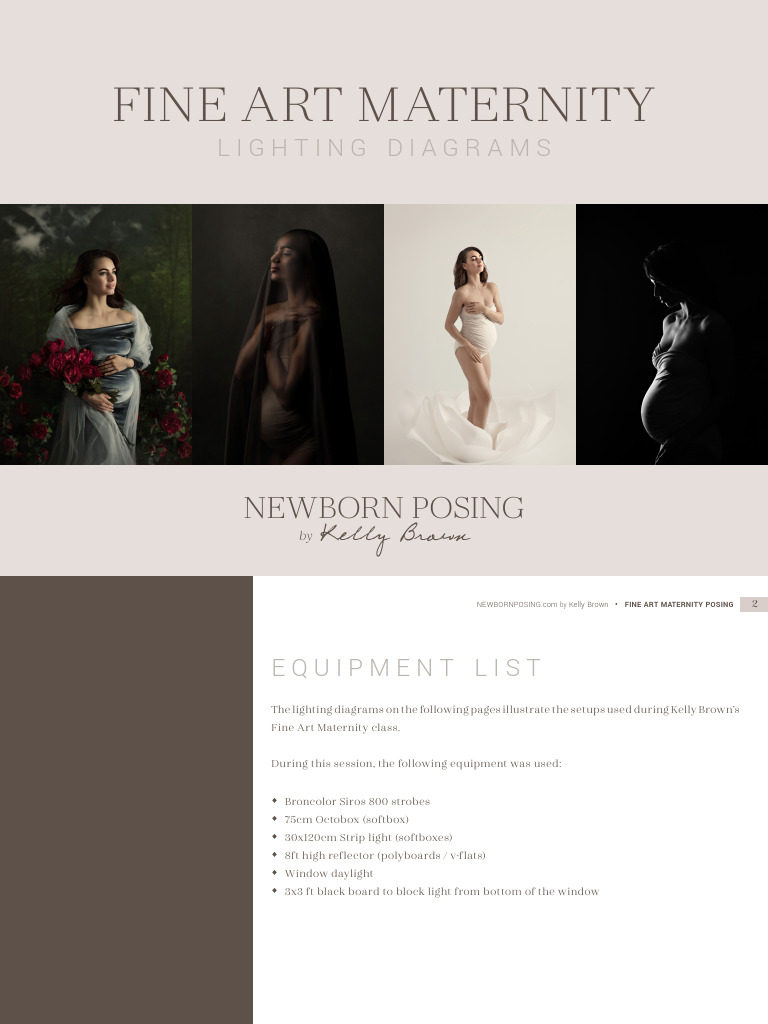 NBP Fine Art Maternity Lighting FINAL | PDF | Interior Design ...