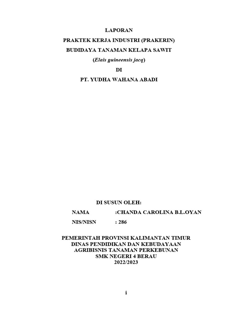 Laporan Dea Dan Chanda | PDF | Teknologi & Rekayasa