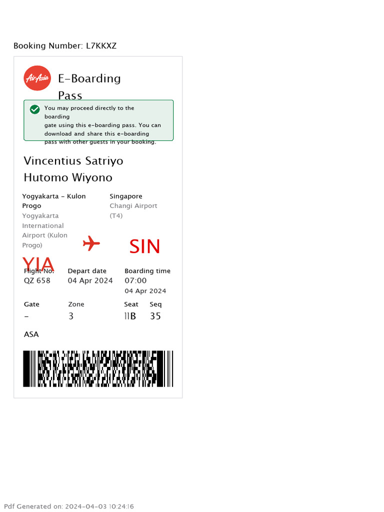 Boardingpass 03-04-2024 1712111057165 | PDF