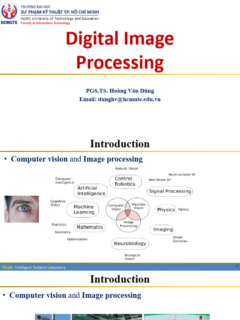 C0-ImageProcessing_Couse Introduction | PDF | Artificial Intelligence | Intelligence (AI ...