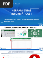 Guía 1 Excel Básico | PDF | Hoja de cálculo | Microsoft Excel