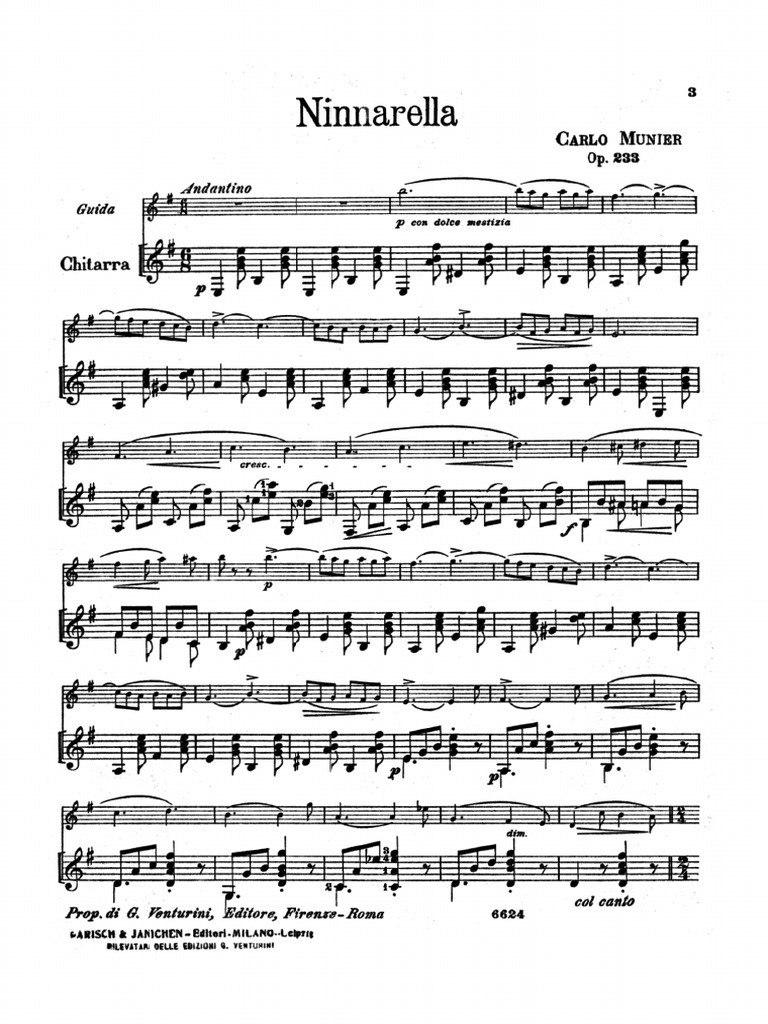 IMSLP483303-PMLP783355-Ninarella, Op.233 C.Munier Complete Score | PDF