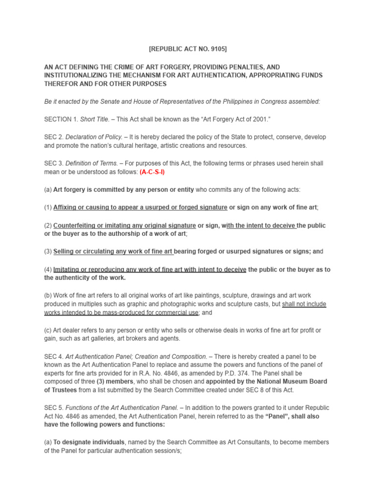 Anti Forgery Act | Download Free PDF | Firearms | Flight