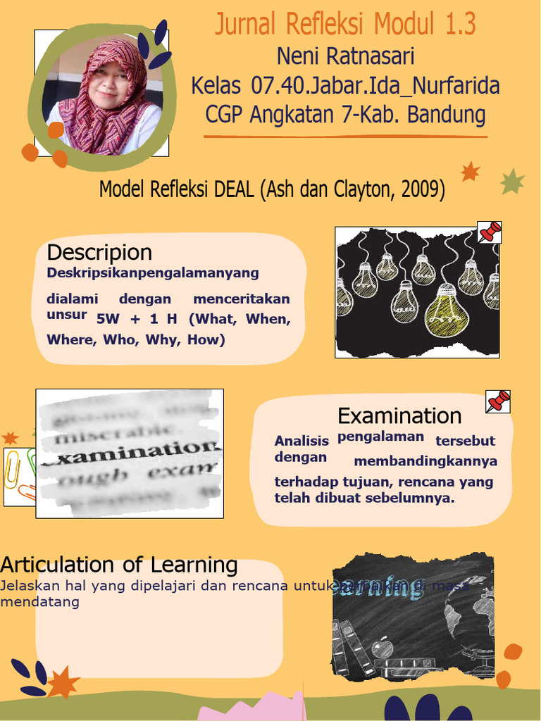 CONTOH Jurnal Refleksi Dwi Mingguan Modul 1 3 | PDF | Karier ...