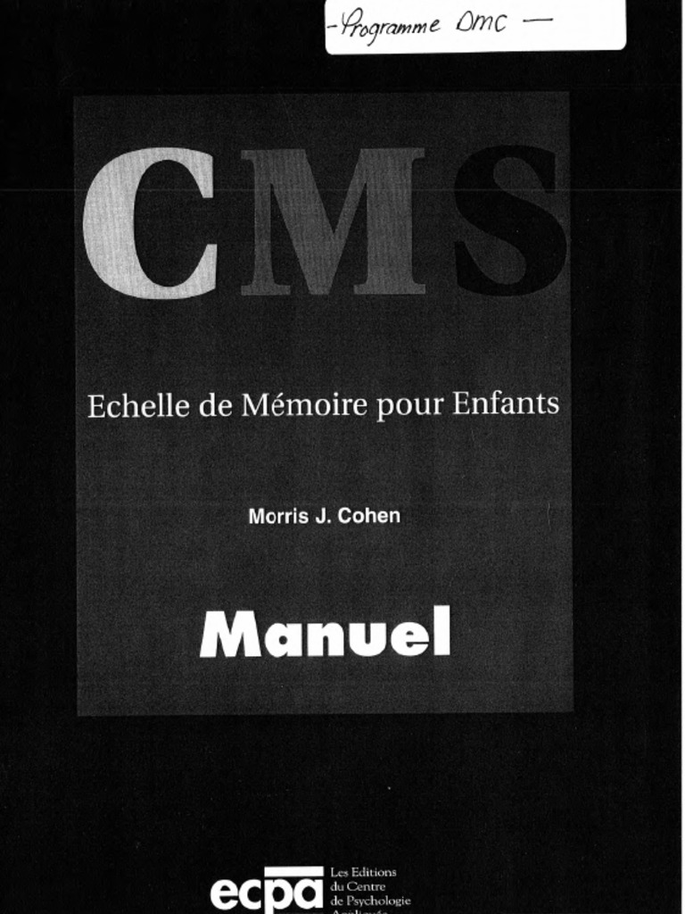 CMS Manuel | PDF