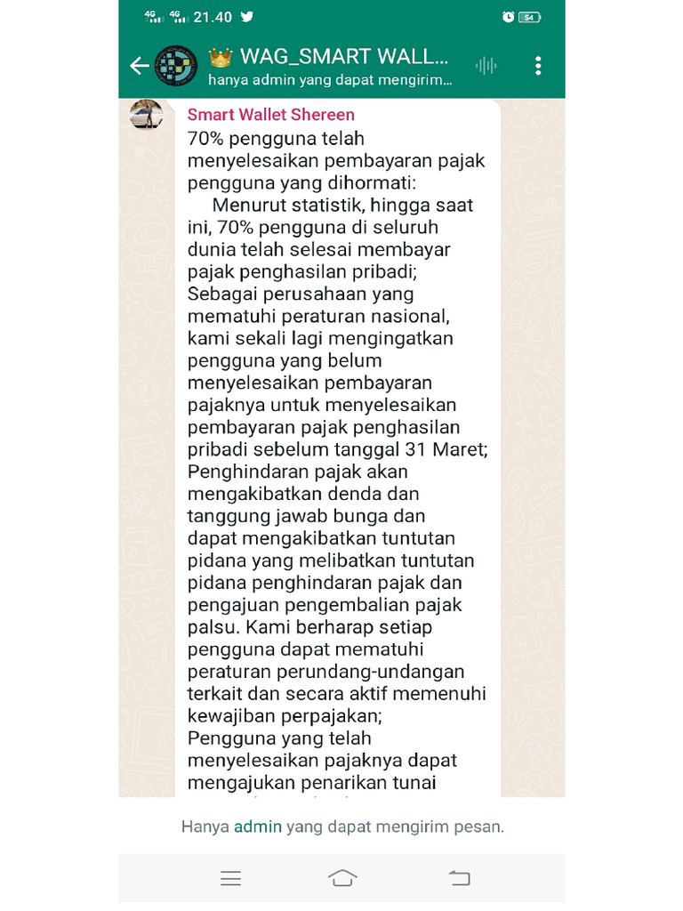 Info Pajak DR Shereen | PDF