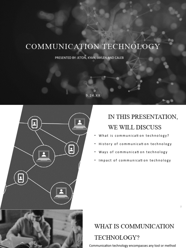 Communication Technology | PDF | Communication | Telecommunications
