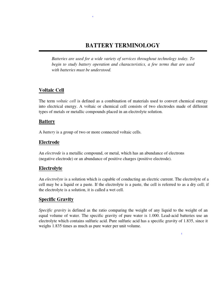 4 batteries | PDF | Rechargeable Battery | Electrode