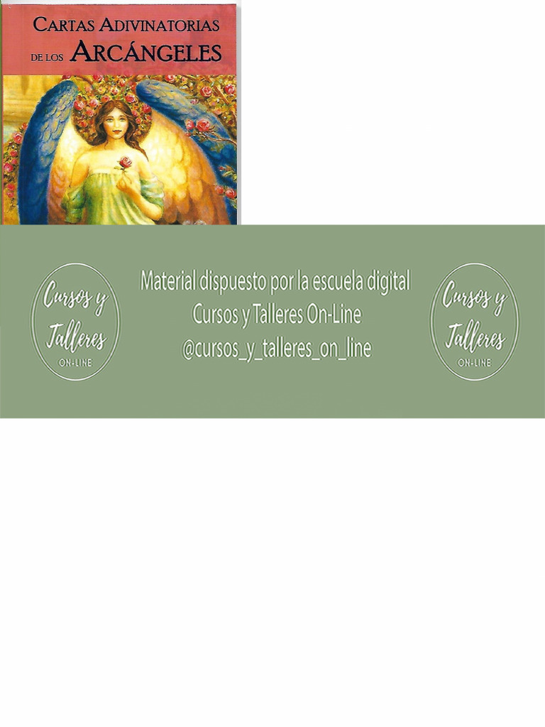 8 b - Cartas Adivinatorias de los Arcangeles -Doreen Virtue (guía) | PDF