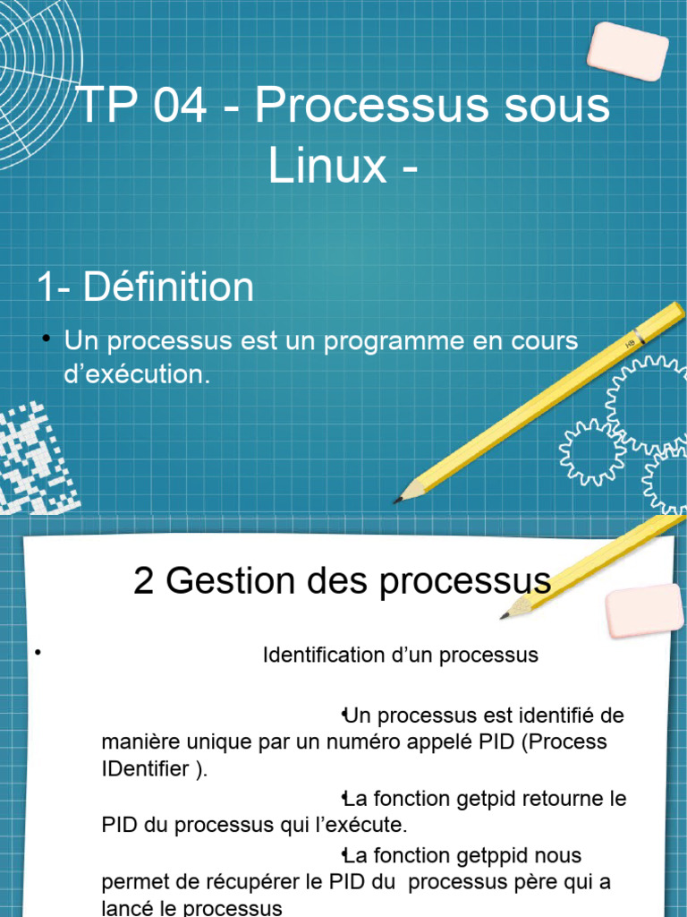 Processus Sous Linux | PDF | Informatique | Architecture (Informatique)