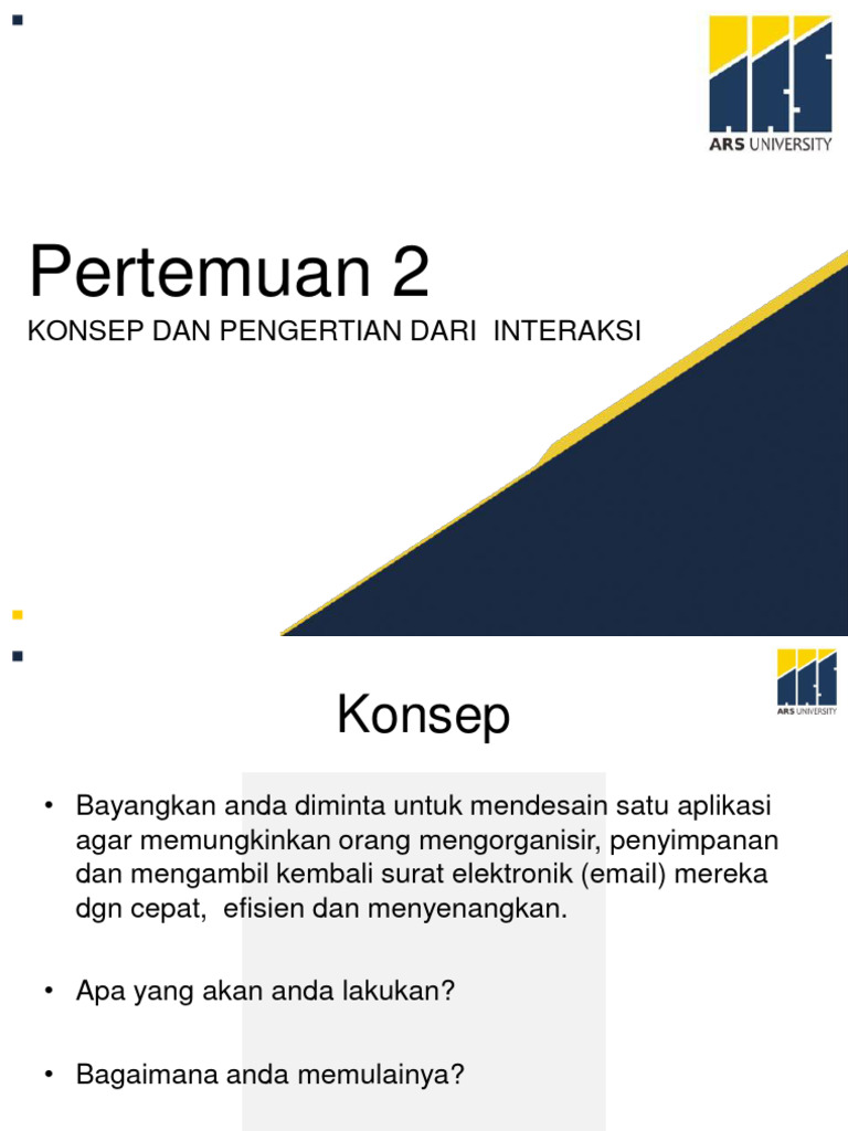 Sistem Interaksi Part 2 | PDF