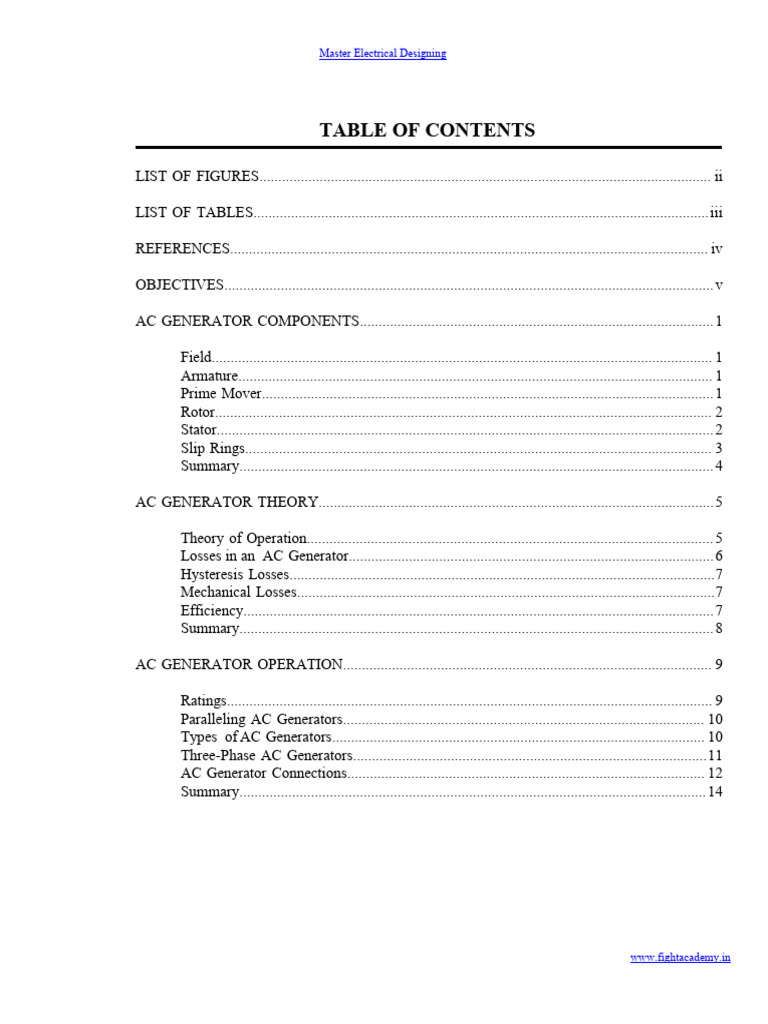 10 Ac Generators Component Theory Operations | PDF | Electric Generator ...