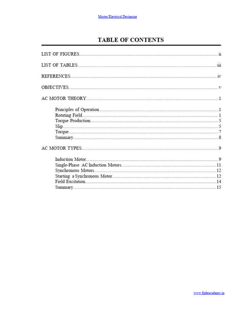 12 Ac Motor Theory and Types | PDF | Electric Motor | Electric Power